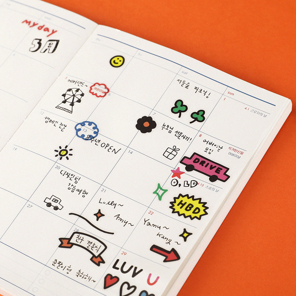 [Sticker] O,LD! Drawing sticker pack – ohlollyday